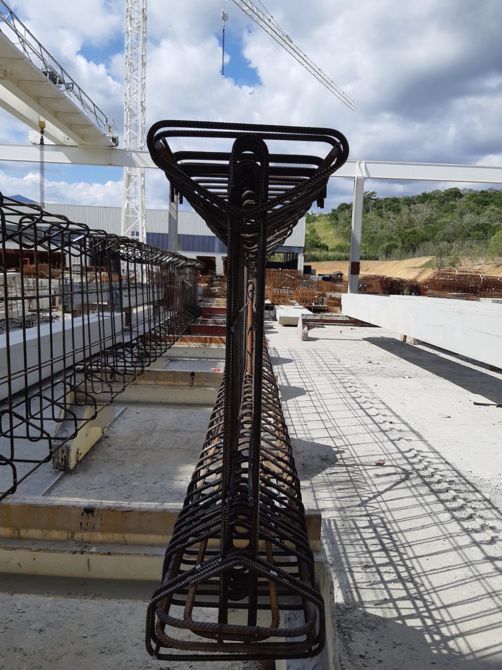 Armatures acier pour béton - Préfabrication - NC Prefa.